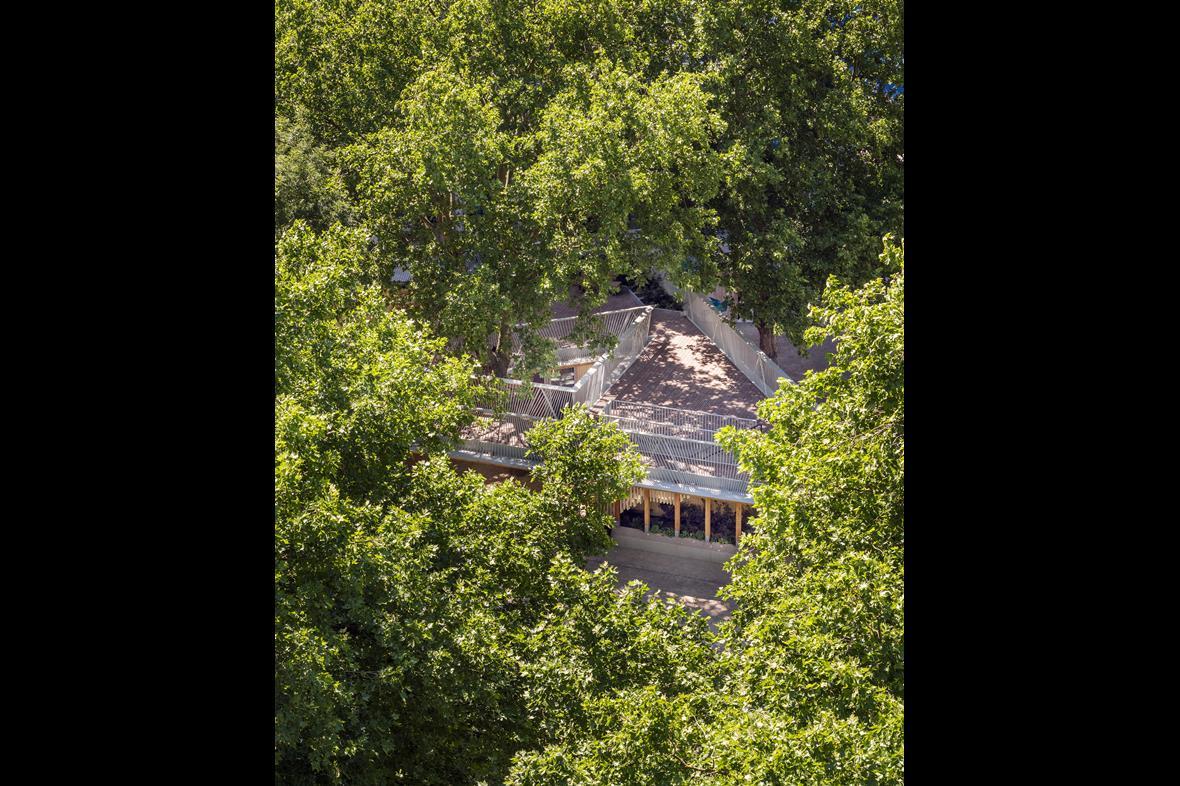Bell Philips showcases ‘tree house’ pavilion at Elephant Park | News ...